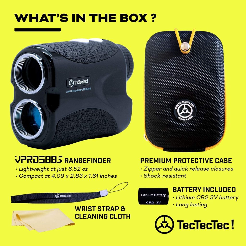 VPRO500S Laser Rangefinder | TecTecTec USA